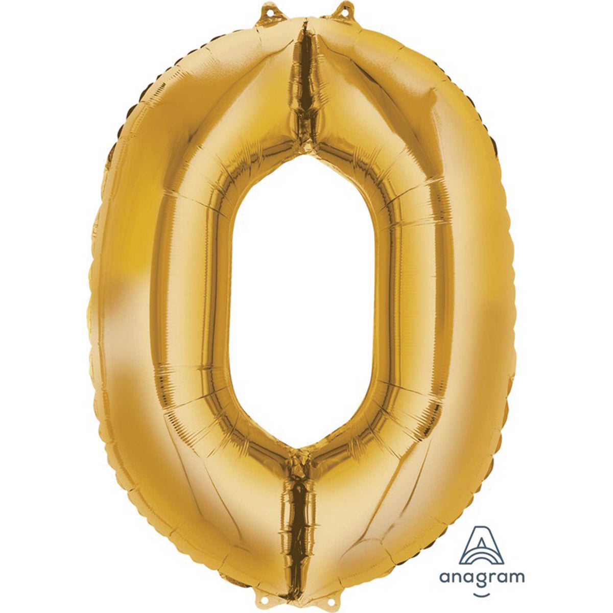 Gold Numbers Supershape Foil Balloons | Online Party Store