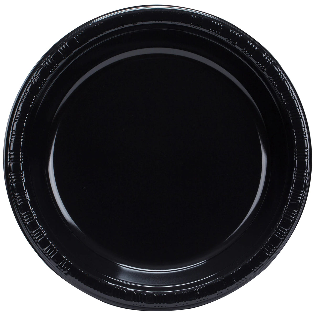 Black Velvet Plastic Tableware | Online Party Store