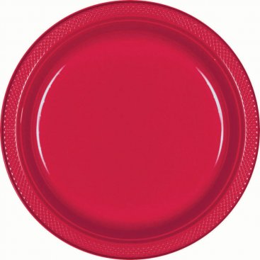 Apple Red Plastic Tableware | Online Party Store